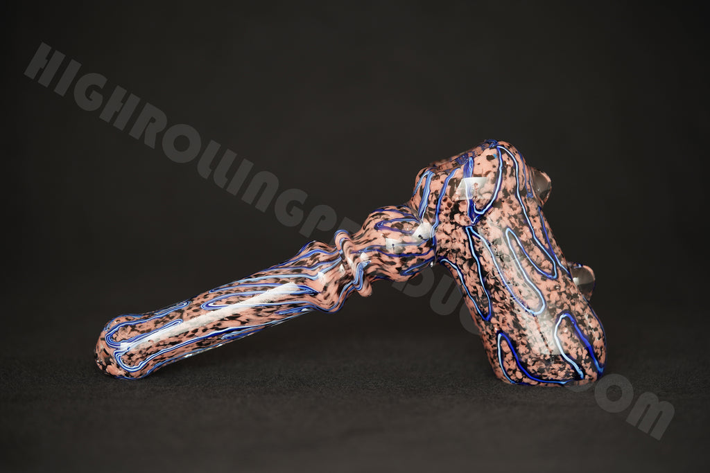 Glass Hand Water Bubbler 8" Model #4593 – highrollingproducts.com